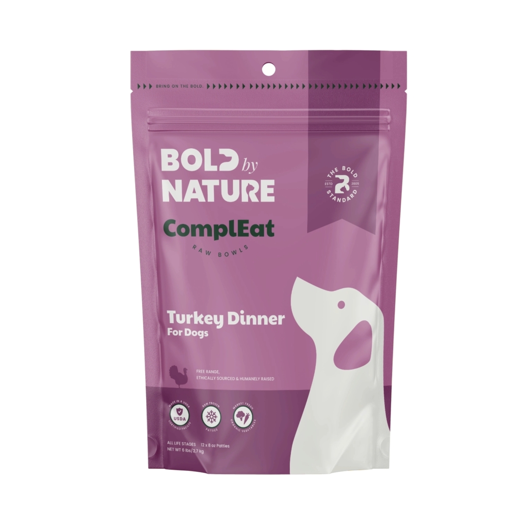 ComplEat Raw Bowls Turkey Dinner for Dogs - Bold by Nature