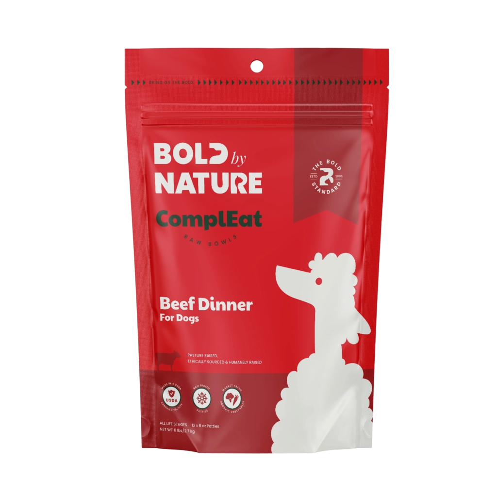 ComplEat Raw Bowls Beef Dinner for Dogs - Bold by Nature